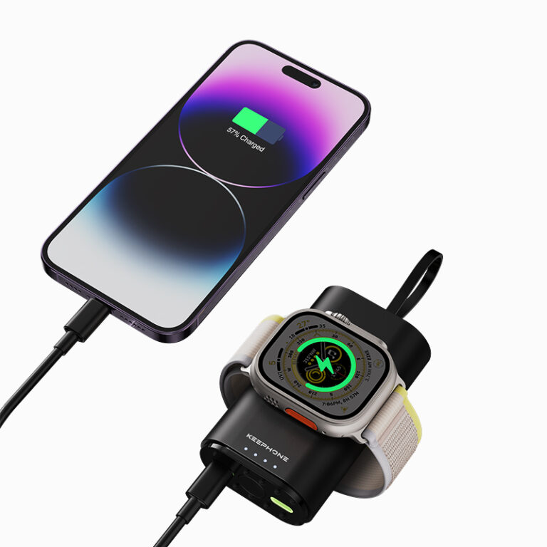 MINI POWER Hub Wireless Power Bank, 5000 mAh – KEEPHONE